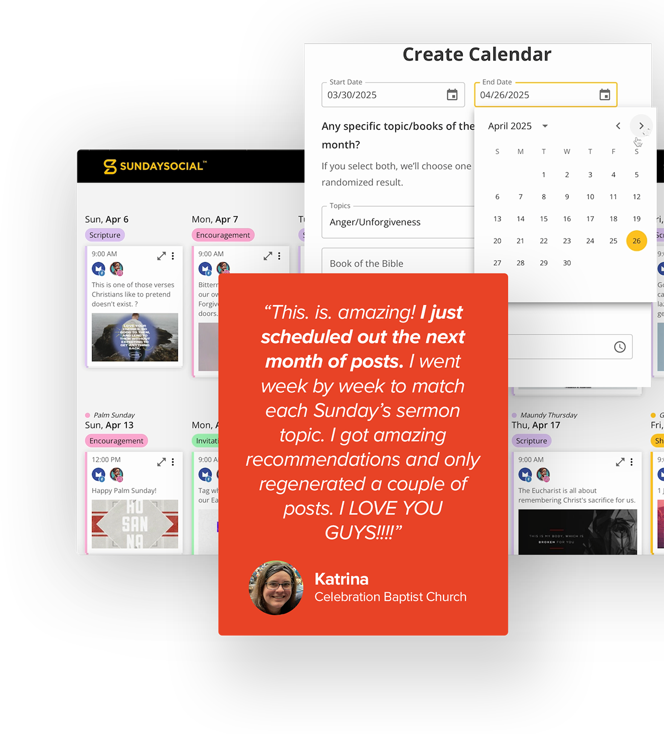 SundaySocial.tv - Social Media Graphics for Churches